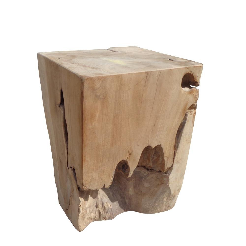 Taburete Erosion Stool Square – Pino & Jacaranda