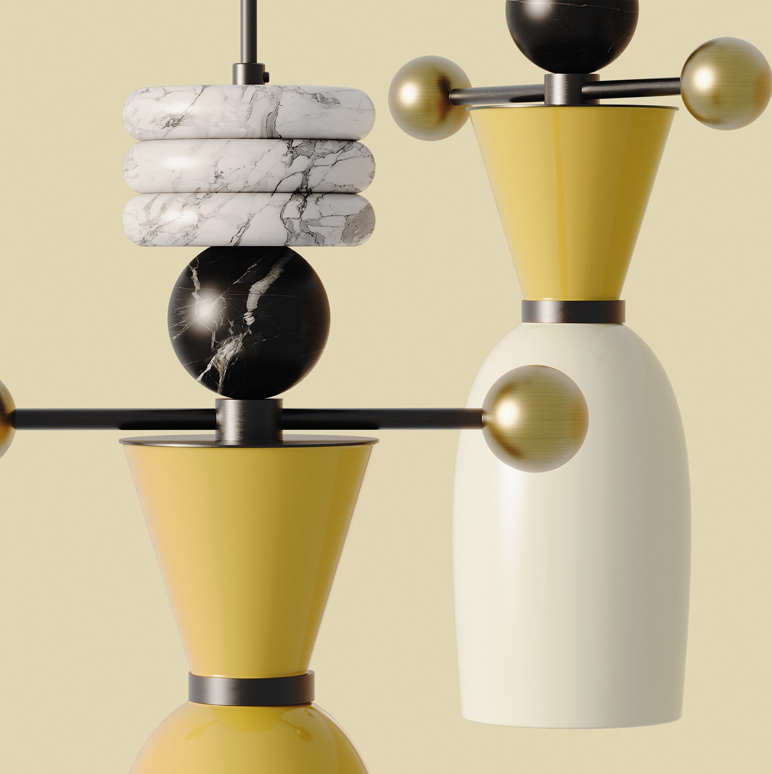 Lámpara Colgante Nuro – Pino & Jacaranda